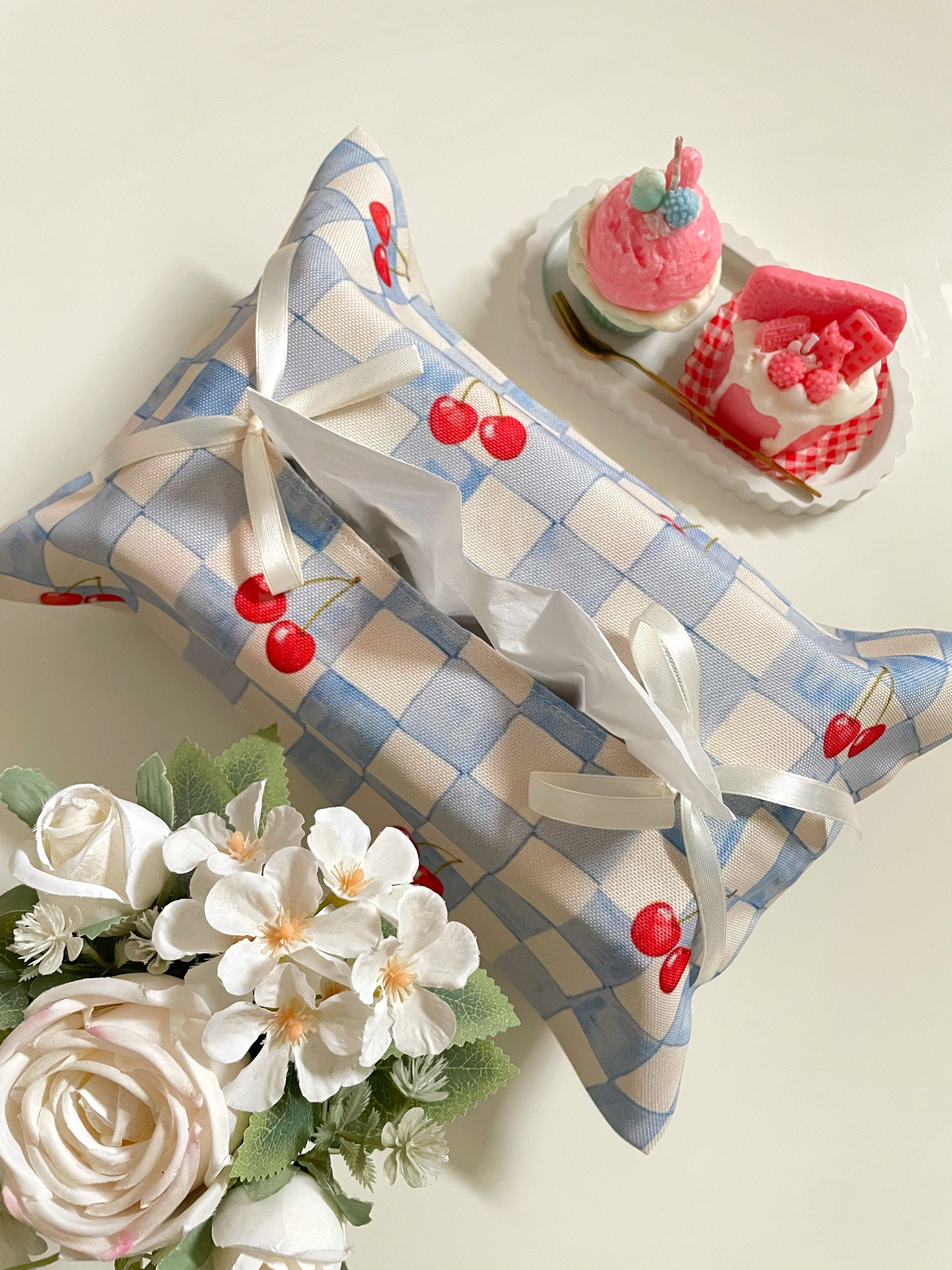 Cherry Fields Tissue Box Cover – The Renov